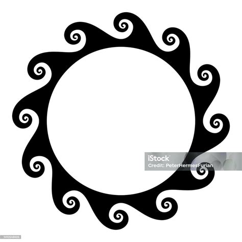 비트루비안 웨이브 패턴 이음매 없는 미앤더 디자인의 원형 프레임 고대 그리스 양식에 대한 스톡 벡터 아트 및 기타 이미지 고대 그리스 양식 원형 패턴 Istock