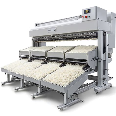 Automated Food Processing Machine With Multiple Output Bins For Efficient Sorting And