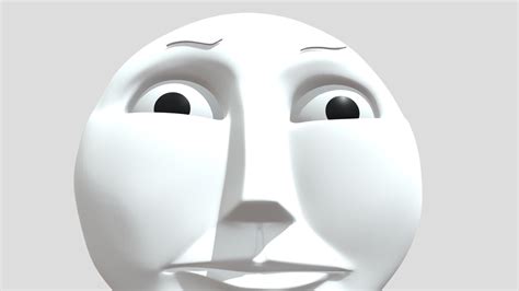 Gordon The Big Engine Neutral Face Download Free 3d Model By Gerald Models Jdprs71