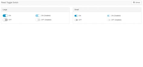 React Toggle Switch Components OnAirCode