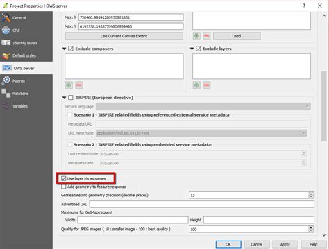 The Setting Use Layer Ids As Name Does Not Work For Wfs Call · Issue 23027 · Qgisqgis · Github