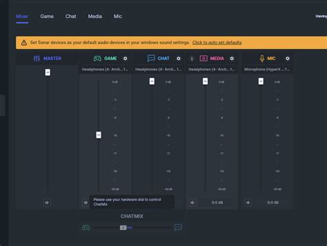 Can Not Use Chat Mix On Windows 11 I Have Uninstalled Everything And Installed Again Unplug