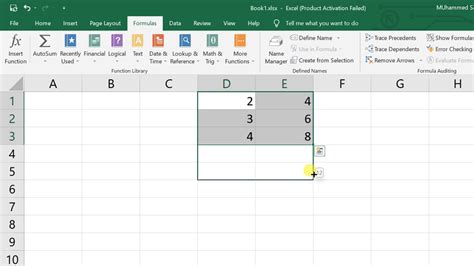 How To Fix Drag To Fill Not Working Formulas Not Copying Down On