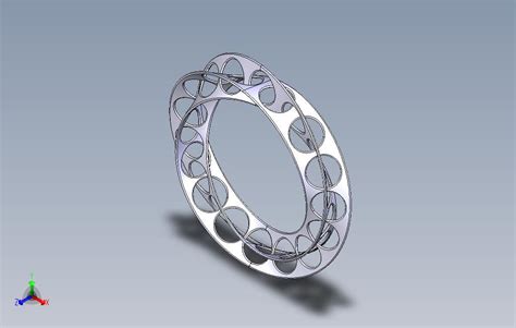 手链12341catia模型图纸免费下载 懒石网