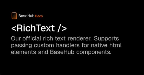 Api Reference — Basehub Docs