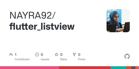 GitHub NAYRA Flutter Listview