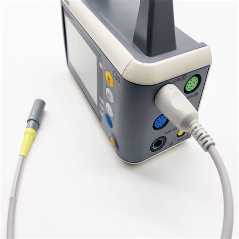 Comen 12 Pin Spo2 Adapter Cable Spo2 Sensor Extension Wire Grey Color