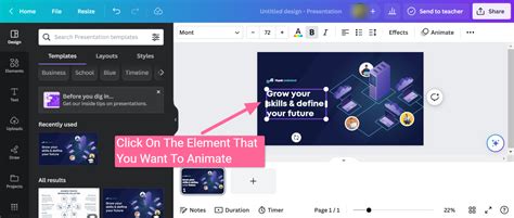How To Animate Canva Presentations Easy Steps