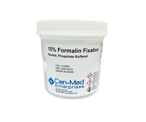 Formalin 6 Oz 10 Buffered 1 2 Filled Containers