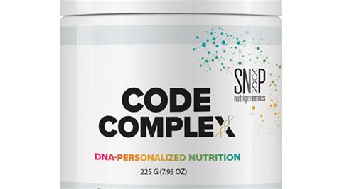 snip nutrigenomics code complex powder bodystack