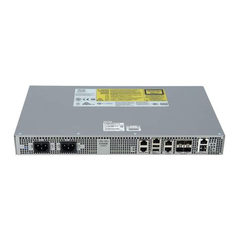 Cisco Asr 920 Series Configuration Pdf Download Manualslib