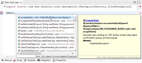 Creating Test Cases Using Script Mode In Katalon Studio