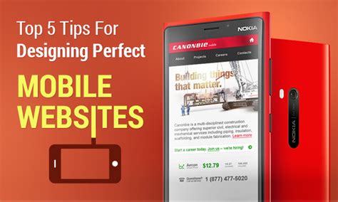 Essential Tips For Designing A Perfect Mobile Website