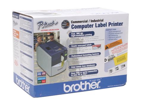 Open Box Brother P Touch Pt Pc Label Printer Newegg Com