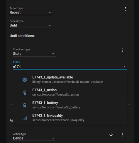 How To Repeat An Action Until Another Specific Device Trigger Is