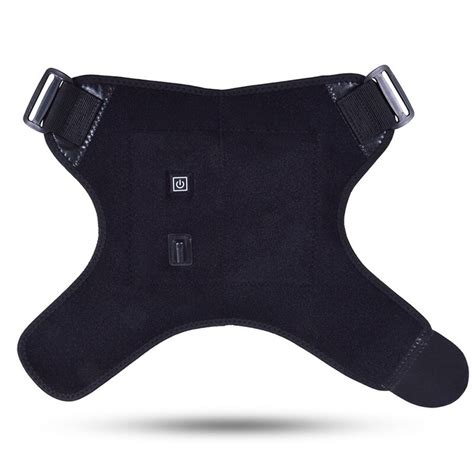 Shoulder Heating Pad Heated Shoulder Support Brace Vicedeal