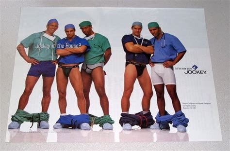 Jockey Men S Underwear Los Angeles County Doctors Color Print Ad