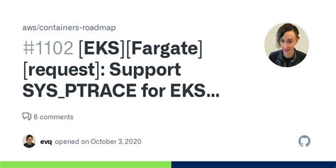 Eks Fargate Request Support Sysptrace For Eks Fargate · Issue