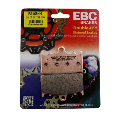 Ebc Brakes Double H Sintered Superbike Brake Pads Front Fa158hh