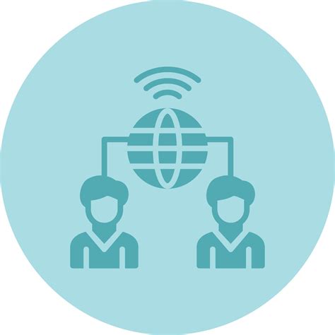 Network Connection Vector Icon 16829055 Vector Art At Vecteezy