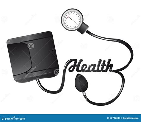 Sphygmomanometer Stock Vector Illustration Of Examination 22742843