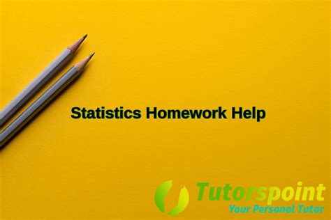 statistics assignment help