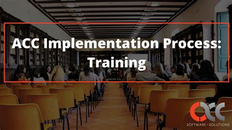 ACC Implementation ERP Training ACC Software Solutions