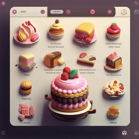 Premium Ai Image Dessert Ui Inspiration