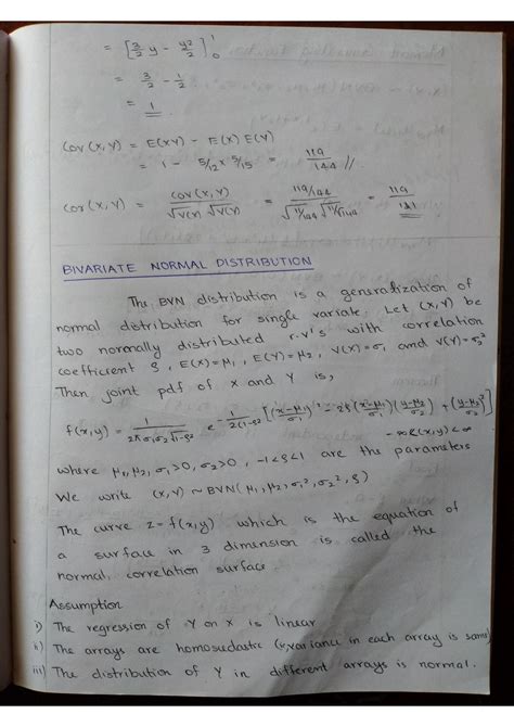 solution function of random variables bivariate normal distribution