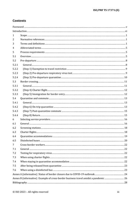 ISO PRF TS 17371 Healthcare Organization Management Infection Prevention And Control IPC