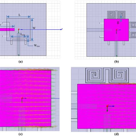 Dual Linear Polarization Antenna A 2 D Geometry Of Conventional Dual Download Scientific