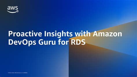 Amazon DevOps Guru AWS DevOps Developer Productivity Blog