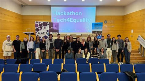 Vacwic Tech4equality Acmw Womenintech Hackathon Diversityintech Acm Upv Chapter