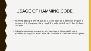 Error Detection and Correction presentation | PPTX | Programming Languages | Computing