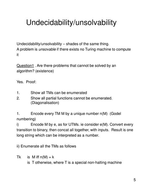 Ppt The Halting Problem And Decidability Powerpoint Presentation