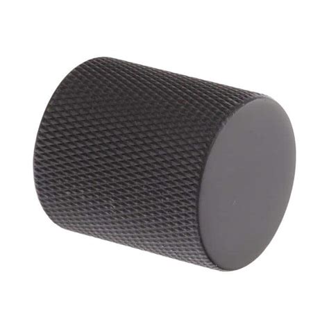 Big Knurled Knob Black 25 Diameter X 28mm Handles Inc Cape Town