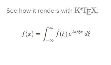 React Component Using Khan Academy S Katex Library