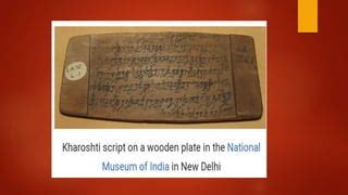 Kharosthi Script Pptx