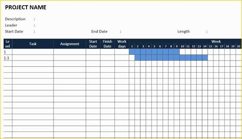 Free Excel Gantt Chart Template 2016 Of Download Gantt Chart In Excel 2016
