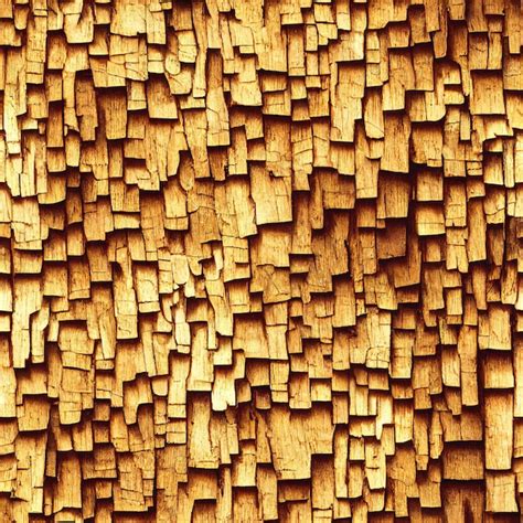 Textura De Techo De Tejas De Madera Natural Foto Premium