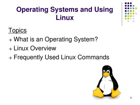 ppt operating systems and using linux powerpoint presentation free