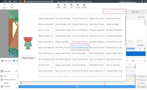 How To Add A Sticker Character Mango Animate Help Center