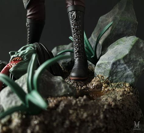 Ciri Statue For D Print The Witcher Alternate Look Finished Projects Blender Artists