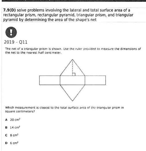 SOLVED A Net Of A Triangular Prism Is Shown SOLVED A Net Of A Triangular Prism Is Shown