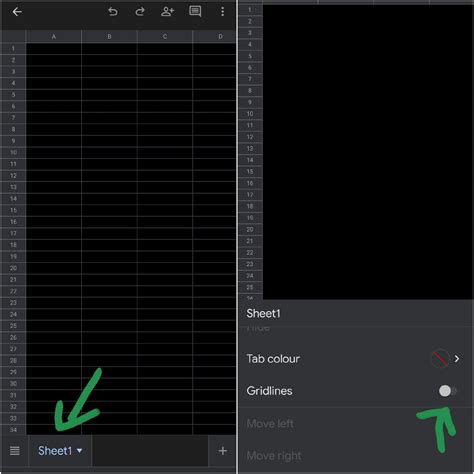 Hide Gridlines In Google Sheets Within Clicks