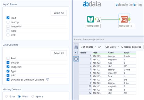 solved excel copy table into the three columns alteryx community