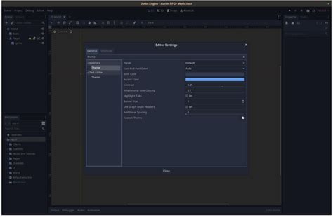 Interface Themes R Godot