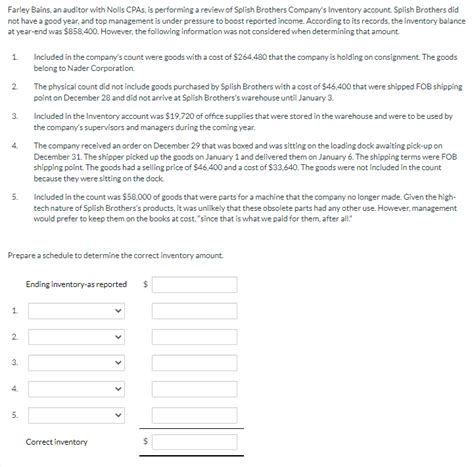 Solved The Is Add To Inventory Therefore The Chegg