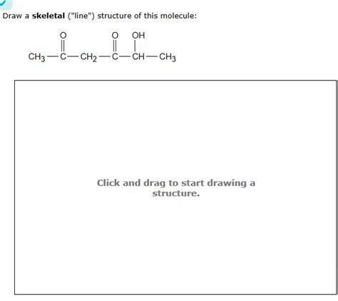 Solved Draw a skeletal ("line") ﻿structure of this | Chegg.com