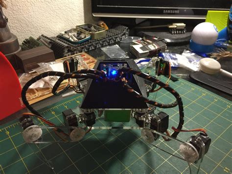 Sunfounder Quadruped Robot 16 Steps Instructables
